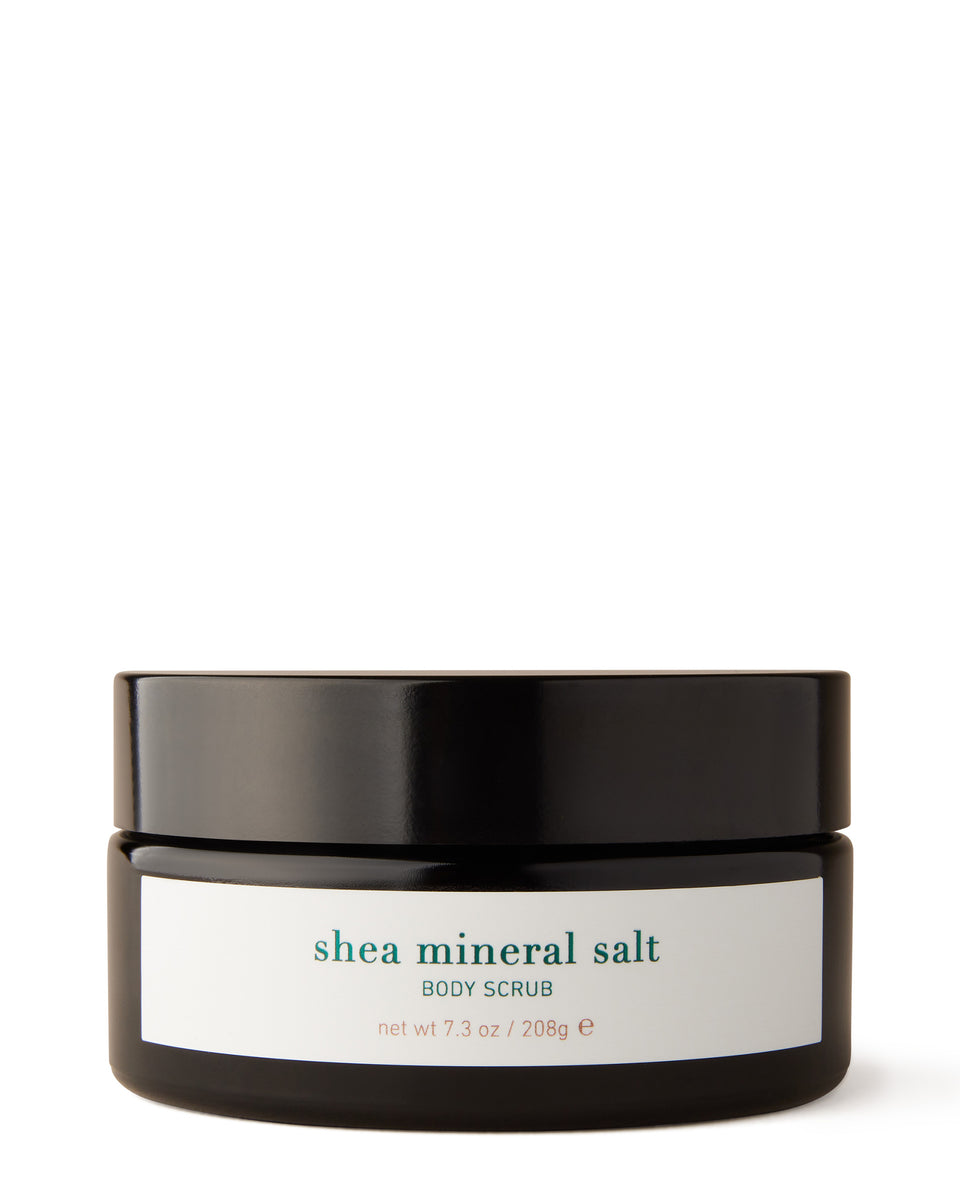 Shea Mineral Salt Body Scrub | ISUN Skincare